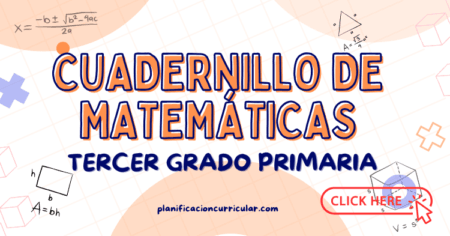 CUADERNILLO DE MATEMÁTICAS TERCER GRADO PRIMARIA | Planificacion Curricular