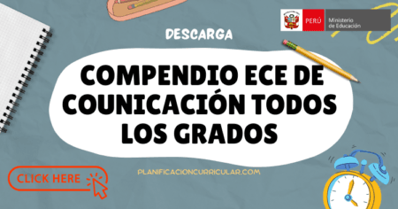MINEDU – COMPENDIO ECE DE COMUNICACIÓN TODOS LOS GRADOS | Recursos ...